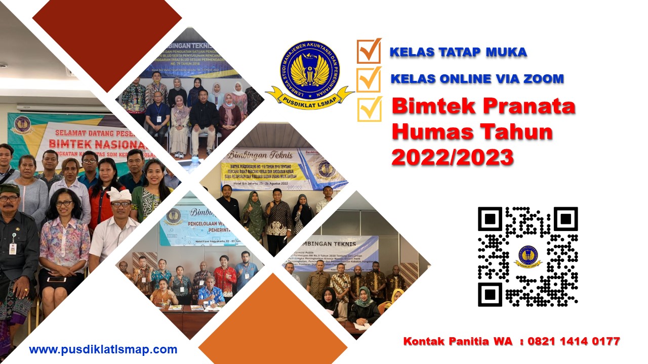 Bimtek Pranata Humas Tahun 2022/2023 - Pusdiklat LSMAP